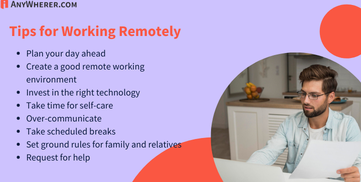 Use These Tips for Working Remotely to Improve Productivity