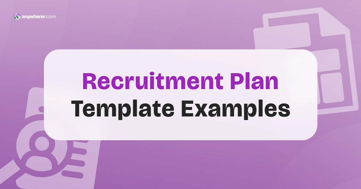 Recruitment Plan Template: 12 Examples 2026