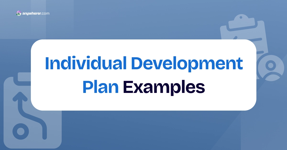 9 Practical Individual Development Plan Examples