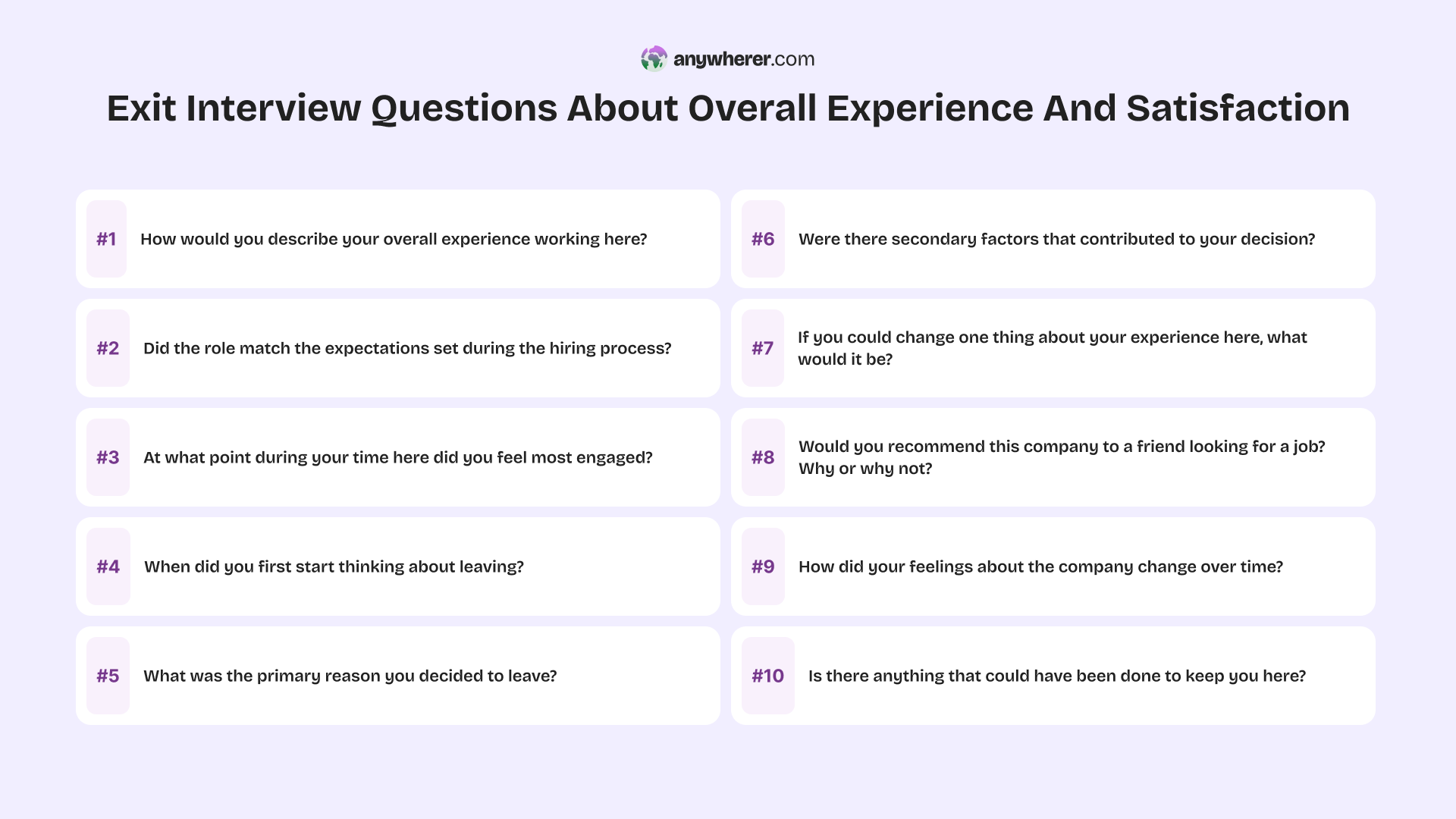 60 Exit Interview Questions to Ask Employees in 2026